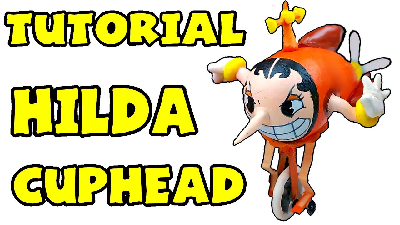 Cómo hacer a Hilda con movimiento - Tutorial Cuphead - YouTube