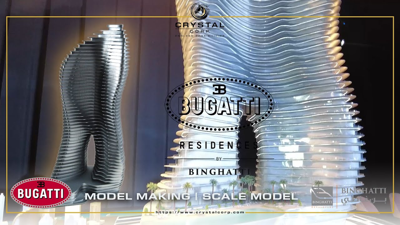 A Closer Look at Bugatti Residences by Binghatti | Scale Model made ...