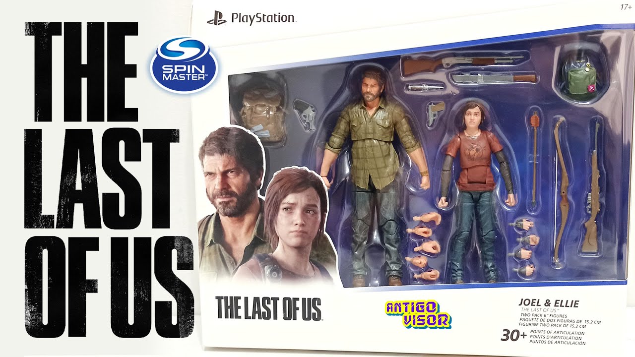 THE LAST OF US - JOEL & ELLIE Playstation - Spin Master Toys Action ...