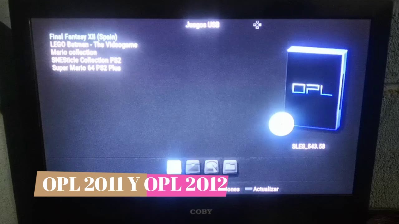 💥RECIENTES VERSIONES DEL OPL 2011-2012 🔴corrección GSM y a como ...