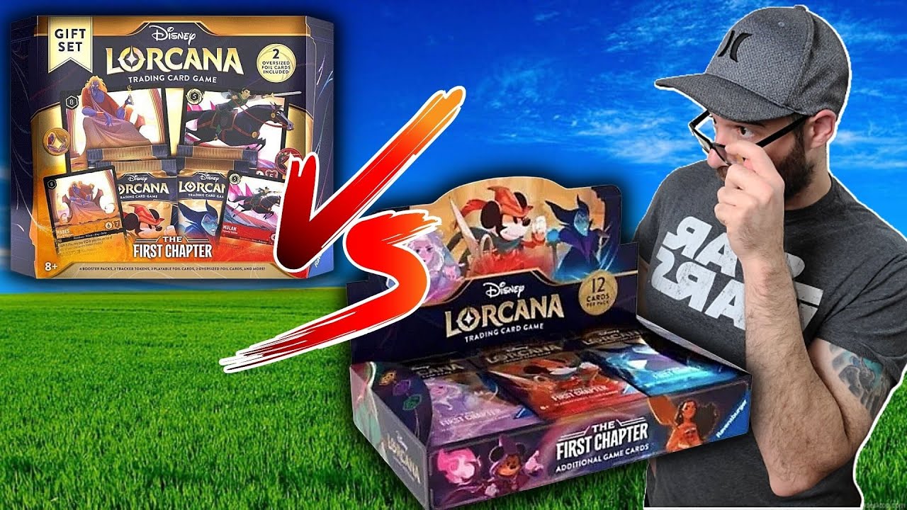 Disney Lorcana pull rates of Gift Sets vs. Booster Boxes! - YouTube