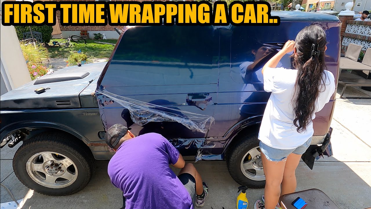 Wrapping The Suzuki Jimny! - YouTube
