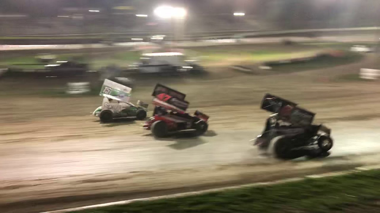 Eagle Raceway Sprint A main, April 25, 2019 - YouTube
