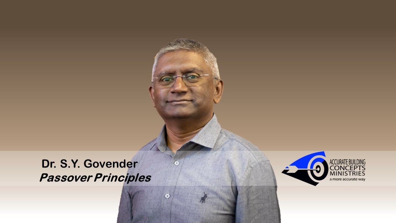 ABC Forum: Passover Principles Dr. S.Y. Govender - YouTube