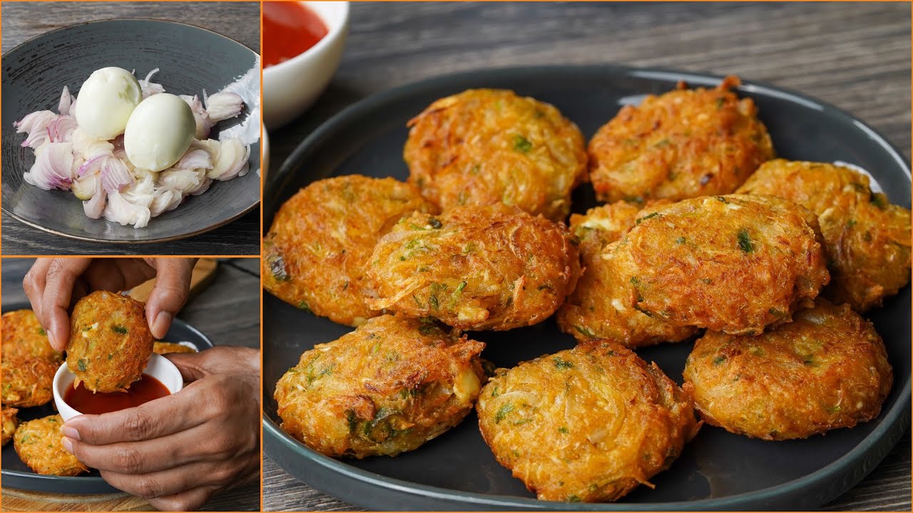 If You Have Onion & 2 Boiled Eggs, You Can Make This Flavourful Snacks ...