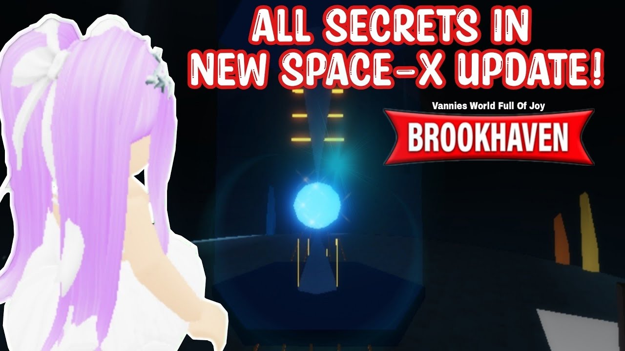 🤯⚠️ALL SECRETS IN THE NEW SPACE-X UPDATE IN BROOKHAVEN 🏡RP || ROBLOX ...