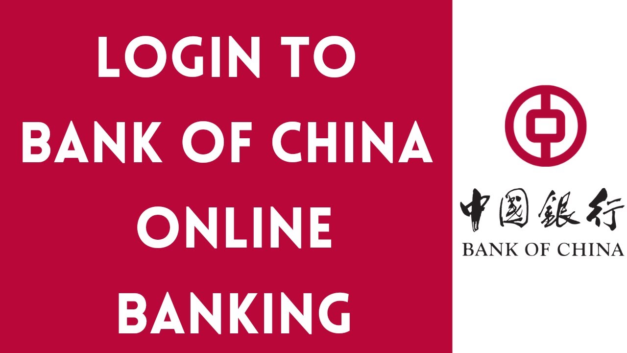 Bank of China Online Banking Login | bankofchina.com Login - YouTube