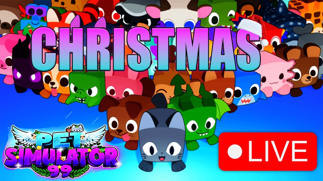 CHRISTMAS UPDATE | I INVESTED 2800 ROBUX ALREADY 💀| PET SIMULATOR 99 ...