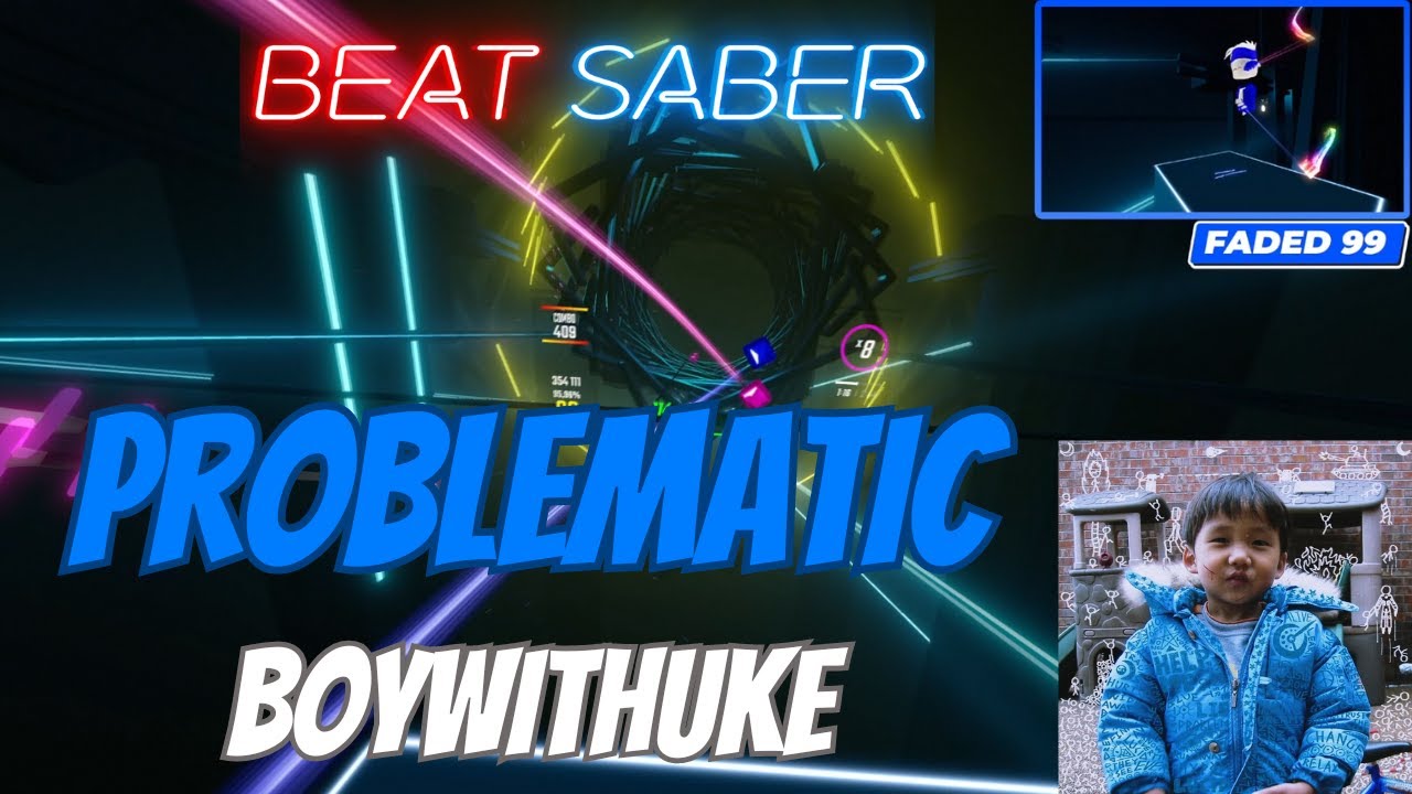 [Beat Saber] Problematic (BoyWithUke) [Expert+] | Made by me - YouTube