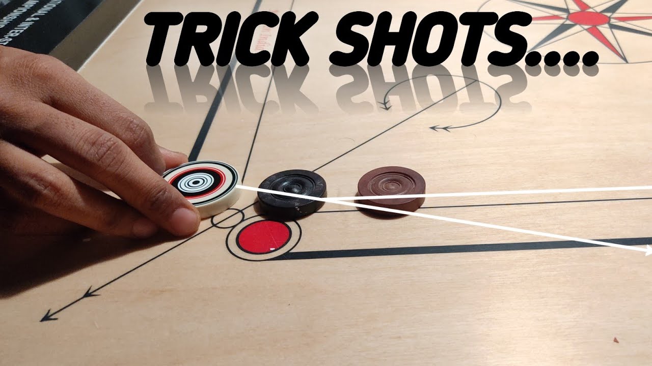 carrom board tricks | carrom tricks beginners | carrom trick shots ...