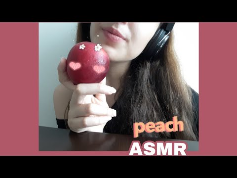 Çatur çutur şeftalii🍑 |Turkish Eatingshow|
