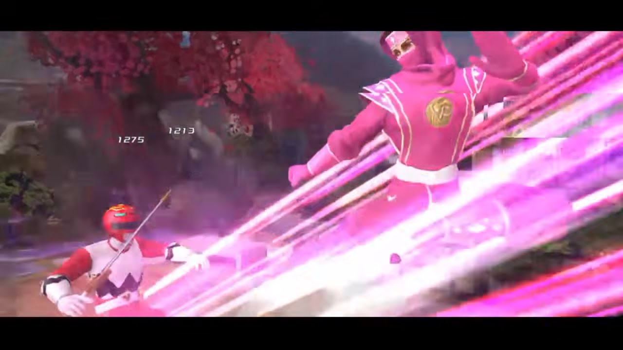 Pink Ninjetti Ranger Kimberly Hart Gameplay Livestream Power Rangers ...