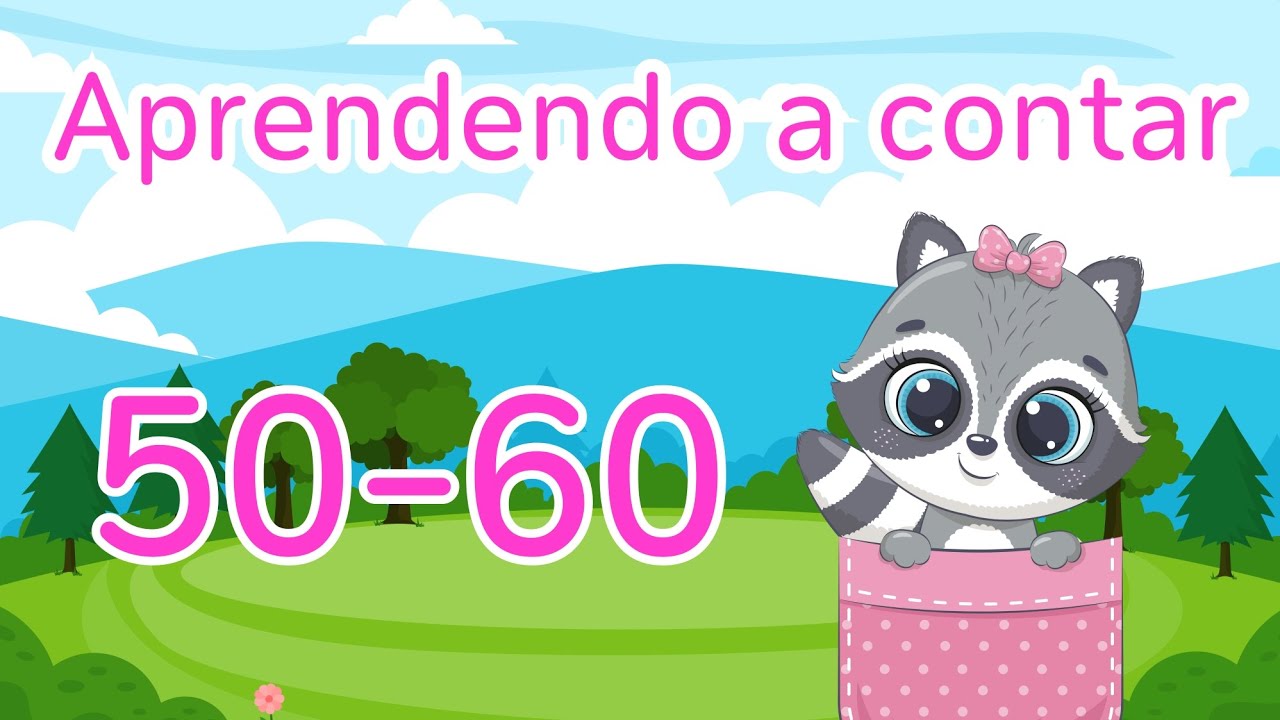 Números de 50 a 60 | Aprender e brincar | Aprendendo a contar - YouTube