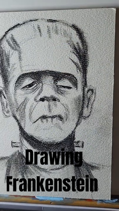 Drawing Frankenstein for Halloween! #drawing - YouTube