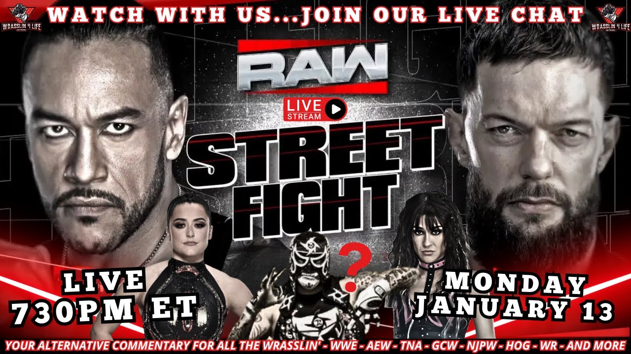 WWE RAW Live Stream - Join Our Live Chat (January 13, 2025) #wweraw # ...