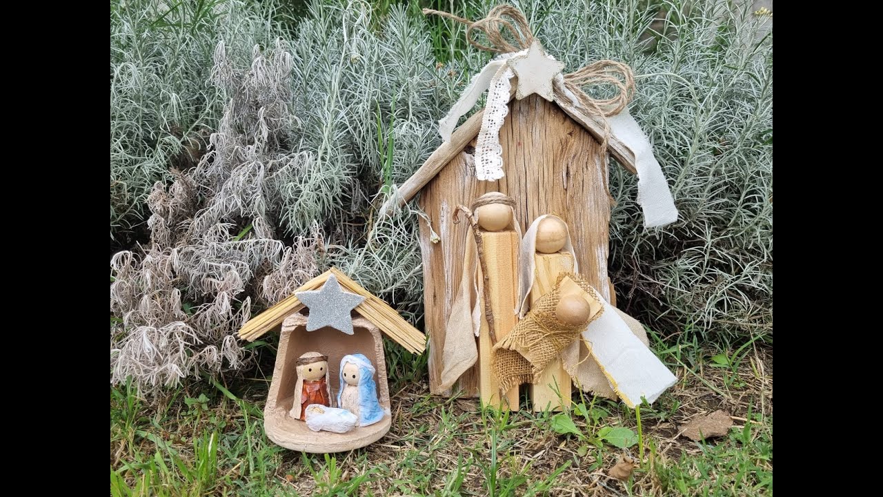 2 Ideas de pesebres con RECICLADO ♻️ Poco $$$, poco tiempo,# ...