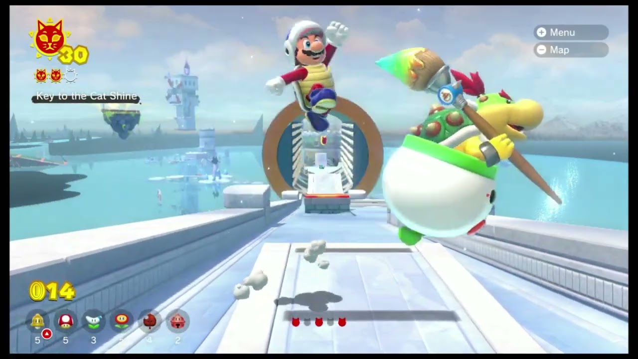 Bowsers Fury - Slipskate Slope Cat Shine - 5 Cat Shards - YouTube