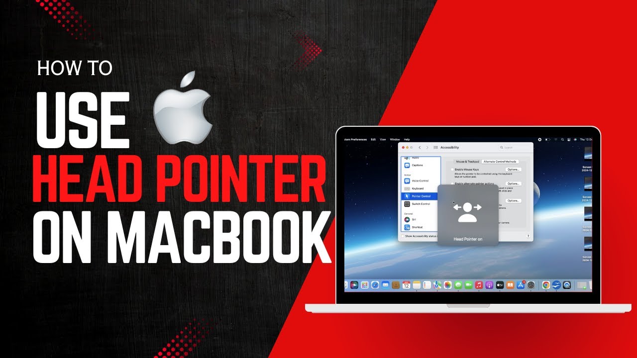 How to Enable Head Pointer on Macbook - YouTube