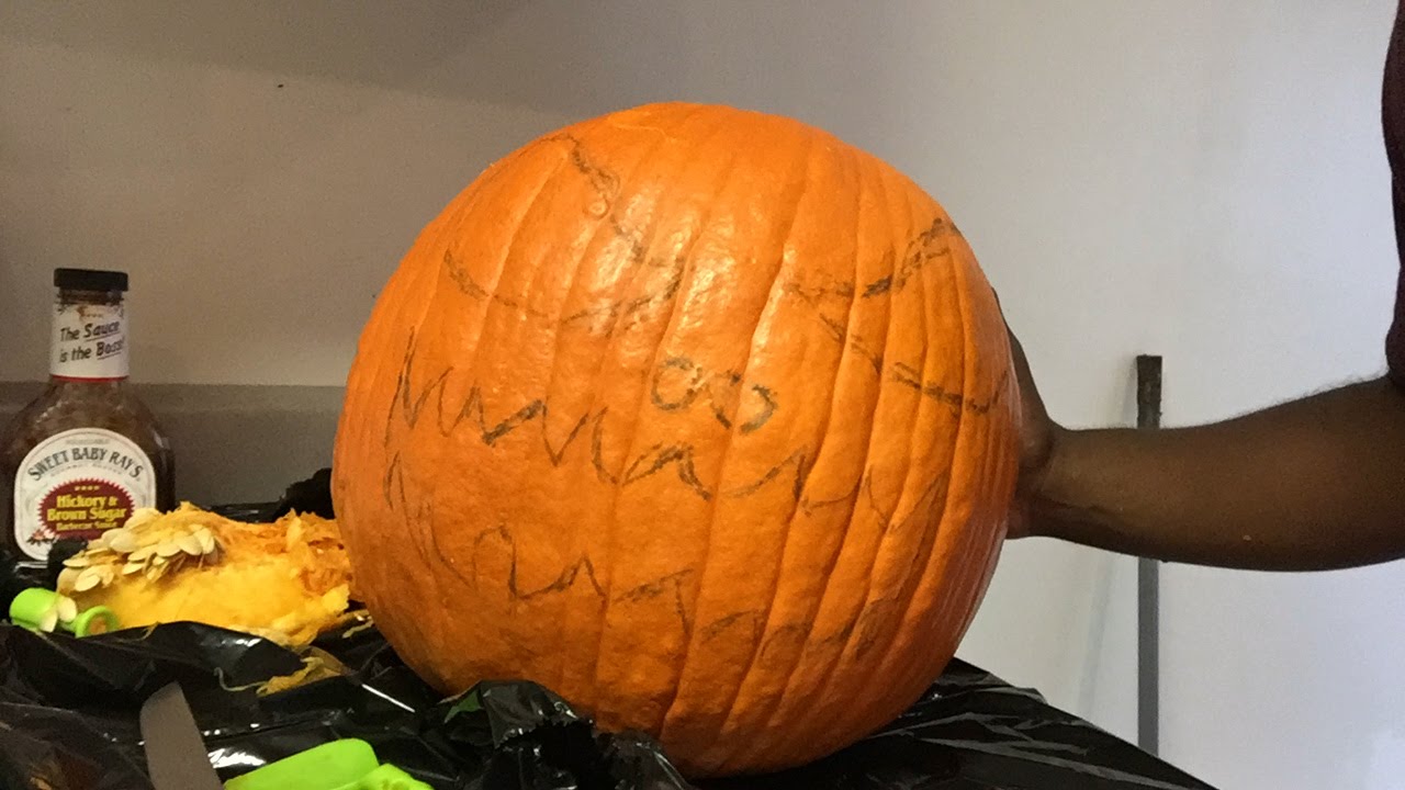 CARVING PUMPKINS with Zay Miles - YouTube