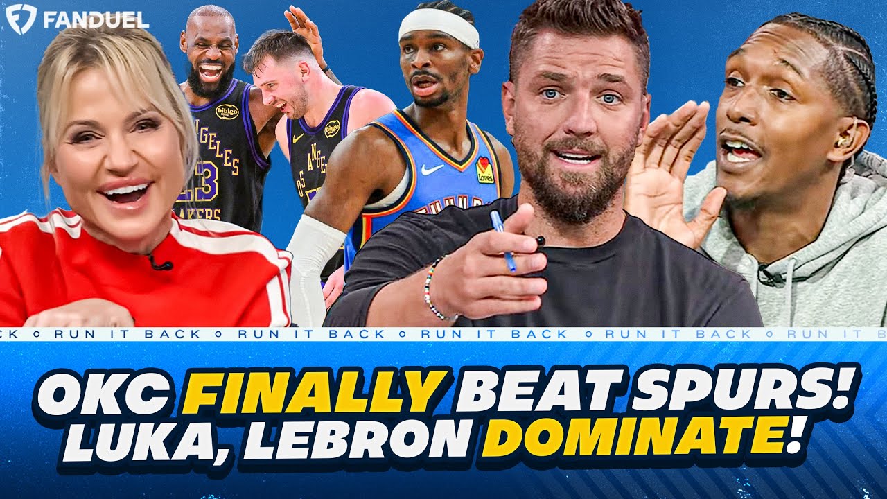 Thunder FINALLY Beat Spurs + Luka, LeBron DOMINATE Hawks! - YouTube