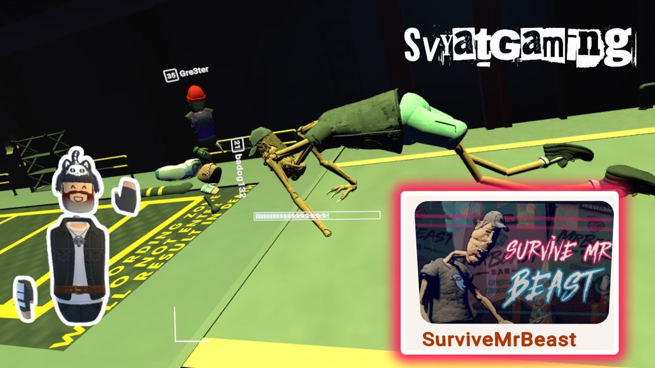 Survive Mr Beast Rec Room VR | new Rec Room horror game | Pico VR games ...