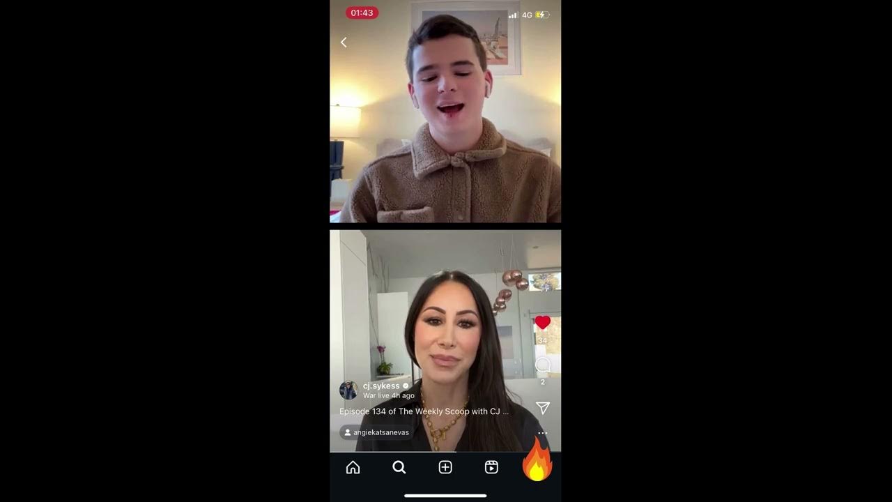 #rhoslc Angie Katsanevas on Monica Garcia, Jen Shah and possible #rhugt #instalive with CJ Sykes ...