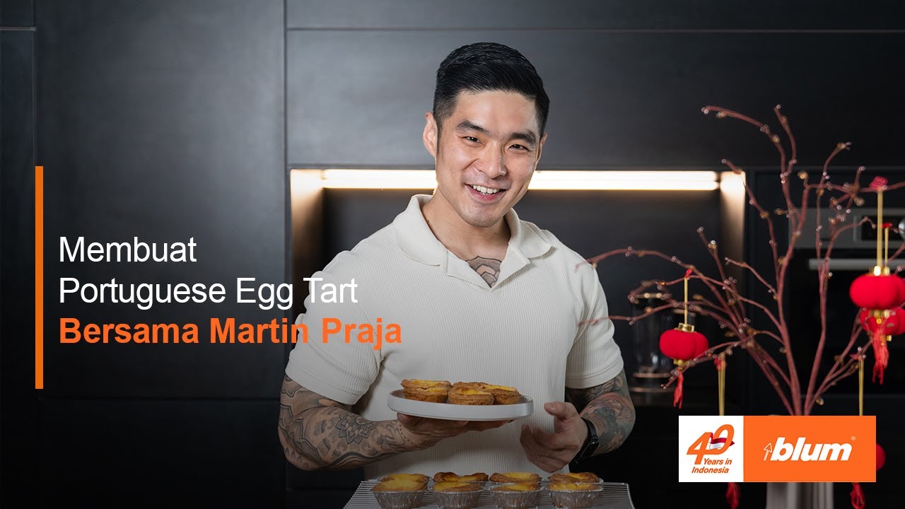 Memasak Portuguese Egg Tart Bersama Martin Praja | Blum Indonesia - YouTube