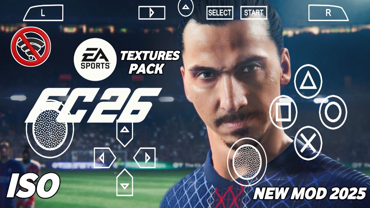 EA Sports FC 26 Official PSP Android Game Mod + Textures Pack | PPSSPP ...