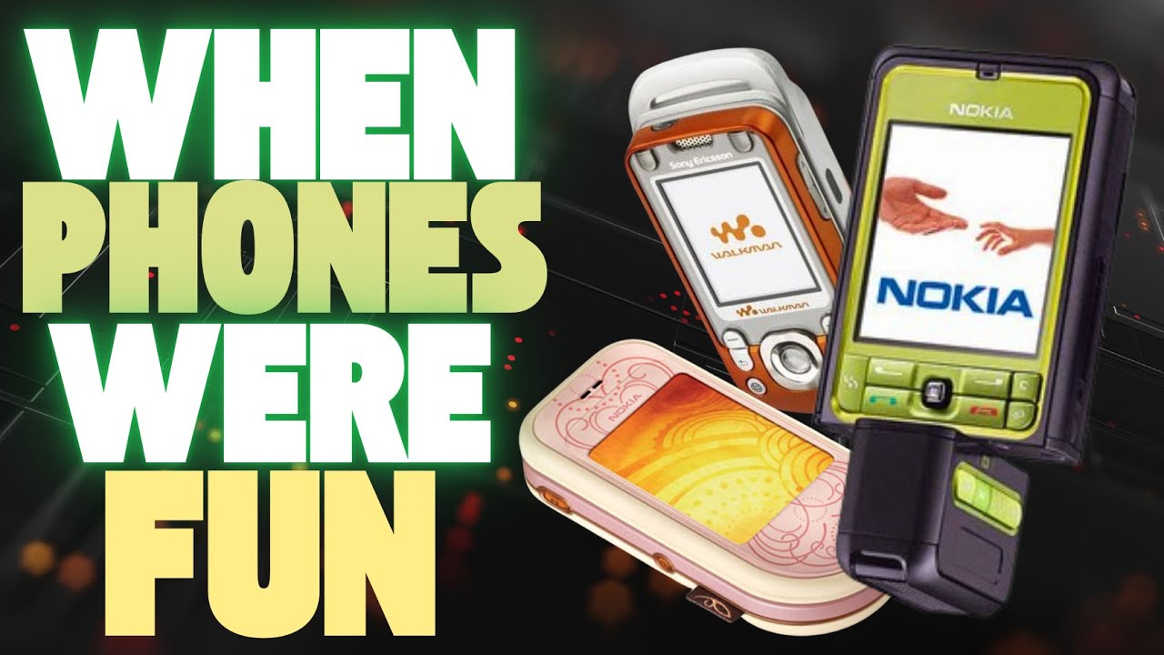 When Phones Were Fun – 21 Unique Designs You Forgot Existed - YouTube
