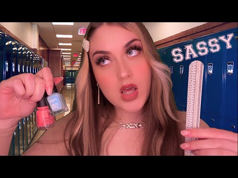 ASMR deutsch Toxic friend does your Nails 💅 Toxic Girl Roleplay Lidi ...