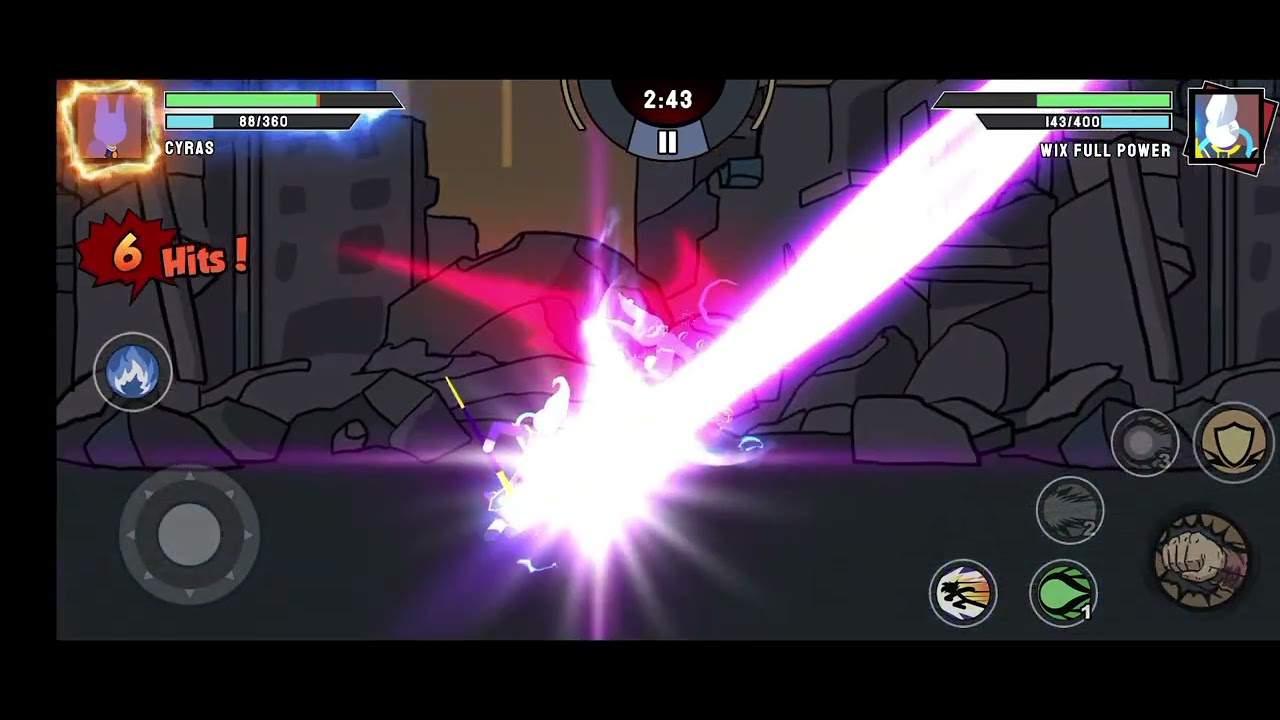 BILLS EL DESTRUCTOR VS WHIS STICKMAN WARRIORS - YouTube