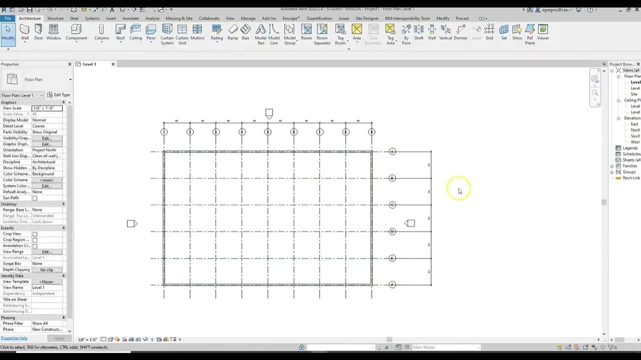 Adding Column Grids and Columns - YouTube