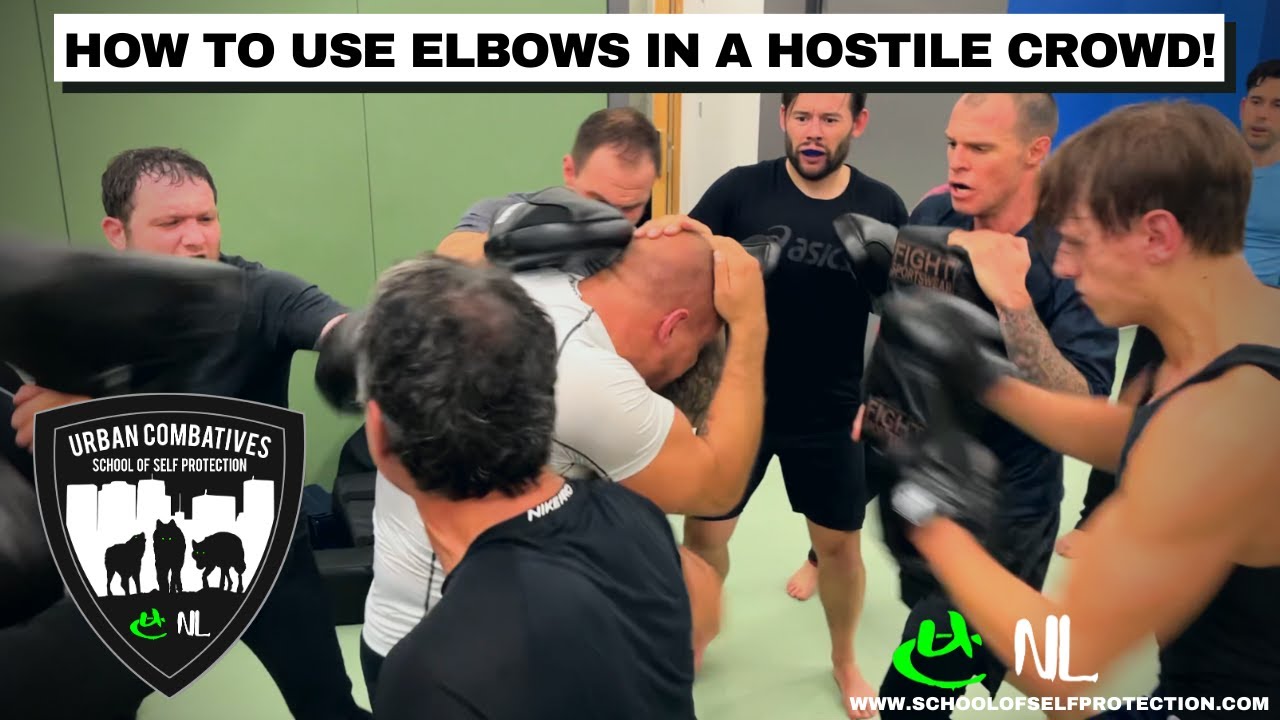 HOW TO USE ELBOWS IN A HOSTILE CROWD - YouTube