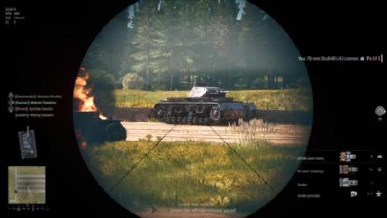 AT gunner training turns into tank experimenting - YouTube