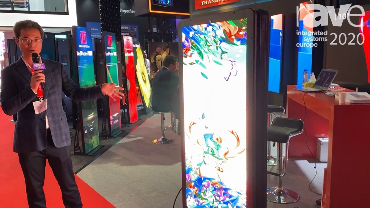 ISE 2020: TransTech LED Features Outdoor Poster - YouTube