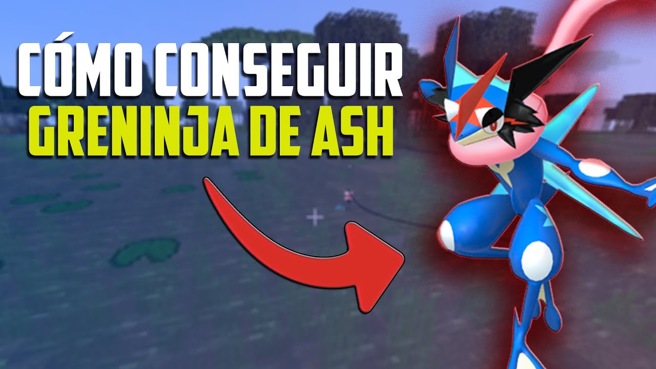 COMO CONSEGUIR GRENINJA DE ASH | MINECRAFT PIXELMON - YouTube