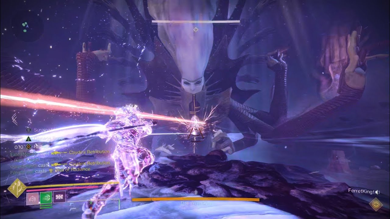 Destiny 2 Salvation's Edge - Zenith (Witness Boss Final Encounter ...