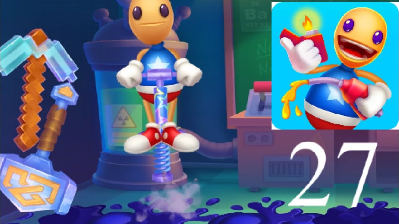 Playing kick the buddy forever part 27 (iOS,android) - YouTube