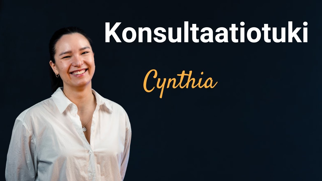 Cynthian konsultaatiotuki kokemus - YouTube