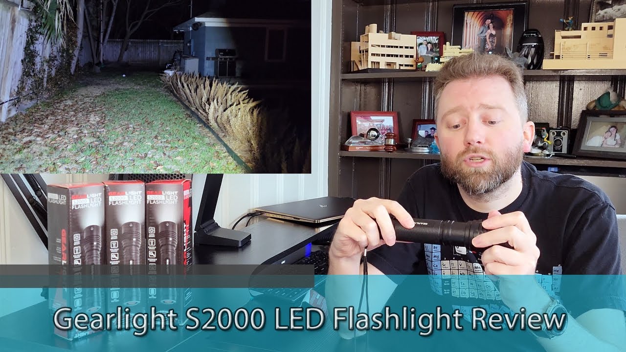 LIGHT UP THE NIGHT - Powerful Gearlight S2000 LED Flashlight Review ...