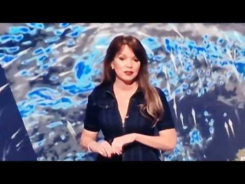 28 January 2026  BBC WEATHER GIRL Shows a Bit too Much Leg on  the 1'o clock news.