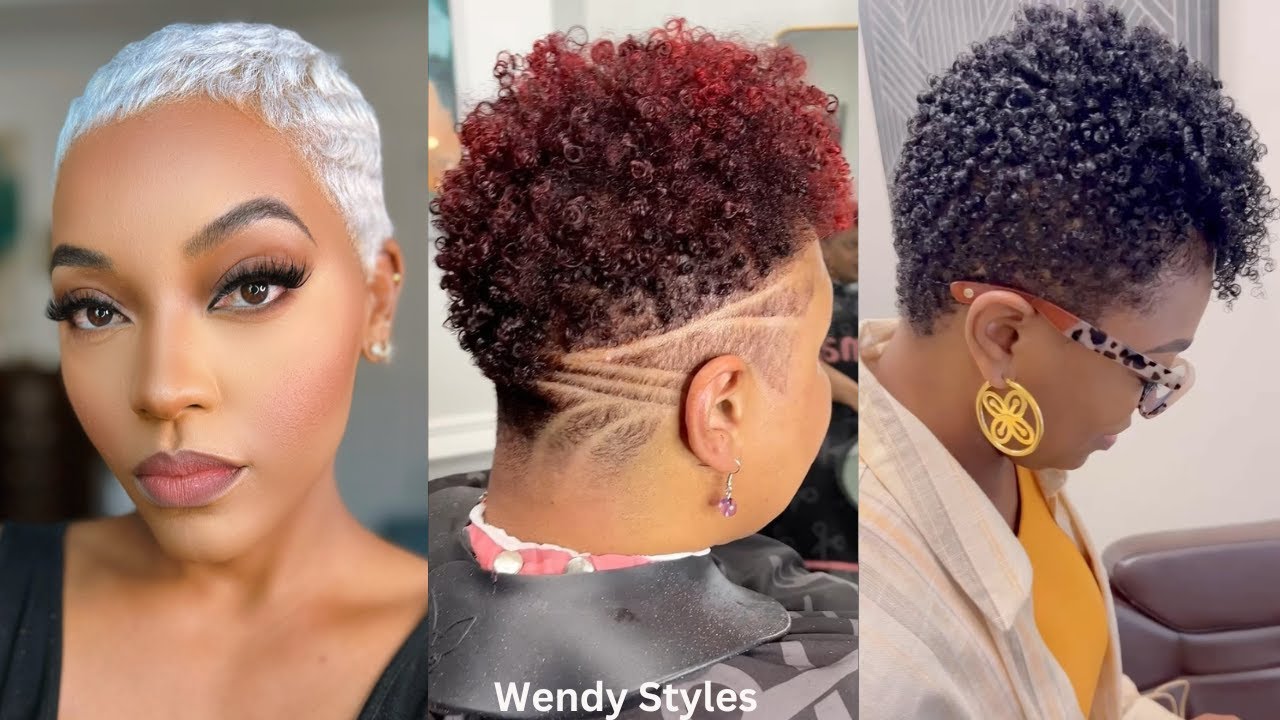 23 GENIUS Short Natural Hairstyles That Don't Need Much Styling - YouTube