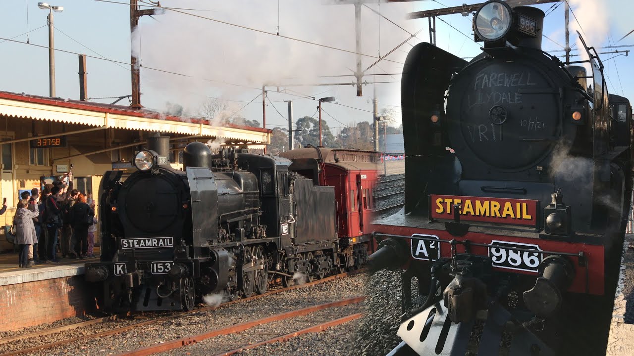 Lilydale Line Steam Shuttles, Last Steam Train to the "Old" Lilydale ...