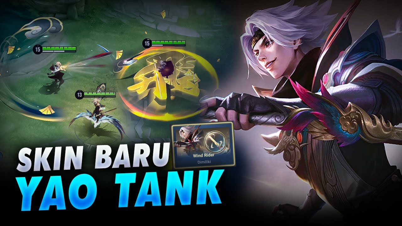 Yao Juga Bisa Build Tank, Skin Tombol Analog Baru FMVP Yao Legends ...