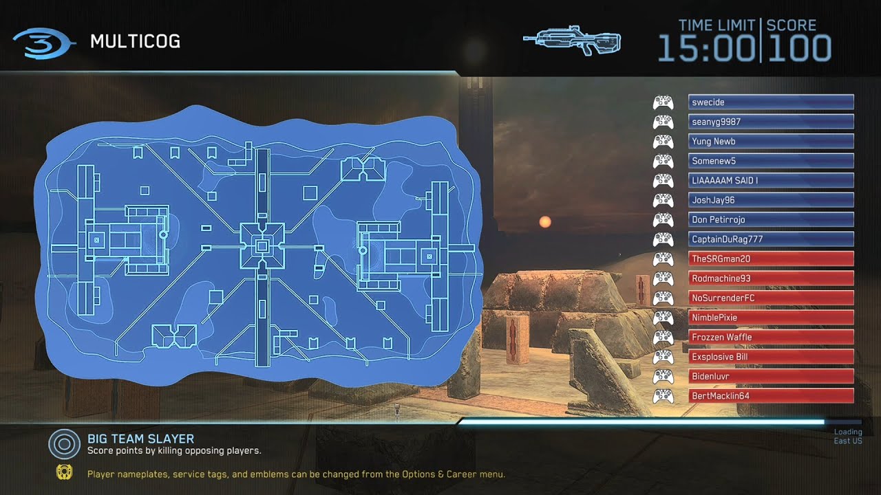 Halo 3 Multiplayer MCC #121 - Big Team Slayer - Multicog - YouTube