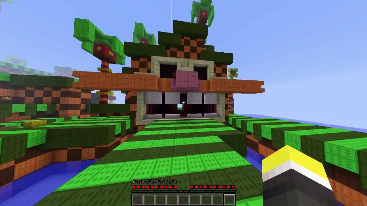 Minecraft: Sonic the Hedgehog! (Made by FVDisco) - YouTube