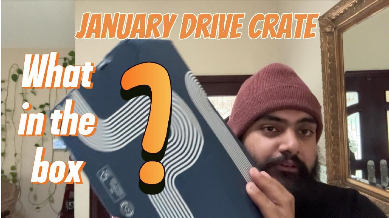 Drive Crate January Mystery box opening - YouTube