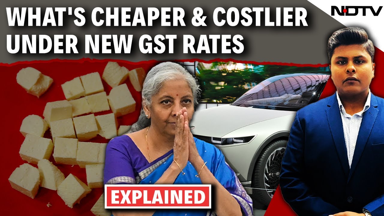 GST Latest News | What Gets Cheaper And Costlier From September 22 ...