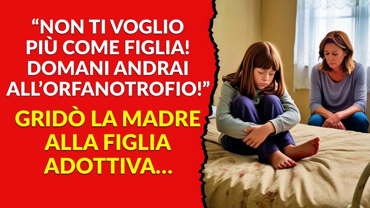 “Non Ti Voglio Più Come Figlia! Domani Andrai All’Orfanotrofio!” Gridò ...