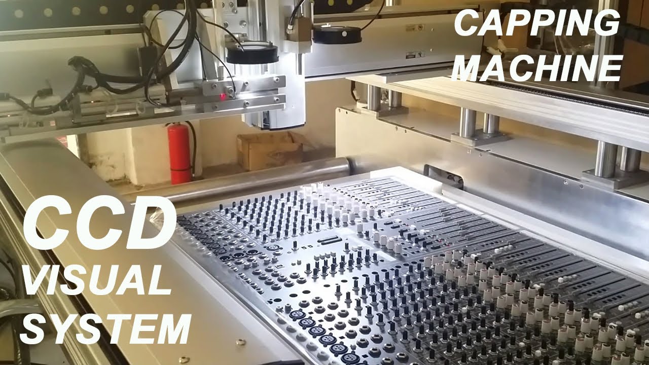 CCD Automatic Capping Machine - YouTube
